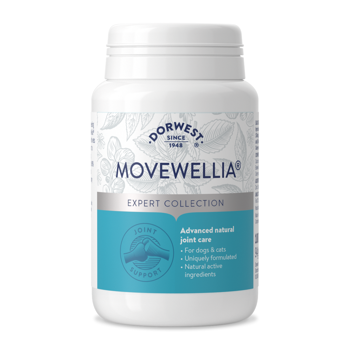 MoveWellia® Tablets For Dogs | Advanced joint support | Dorwest Herbs